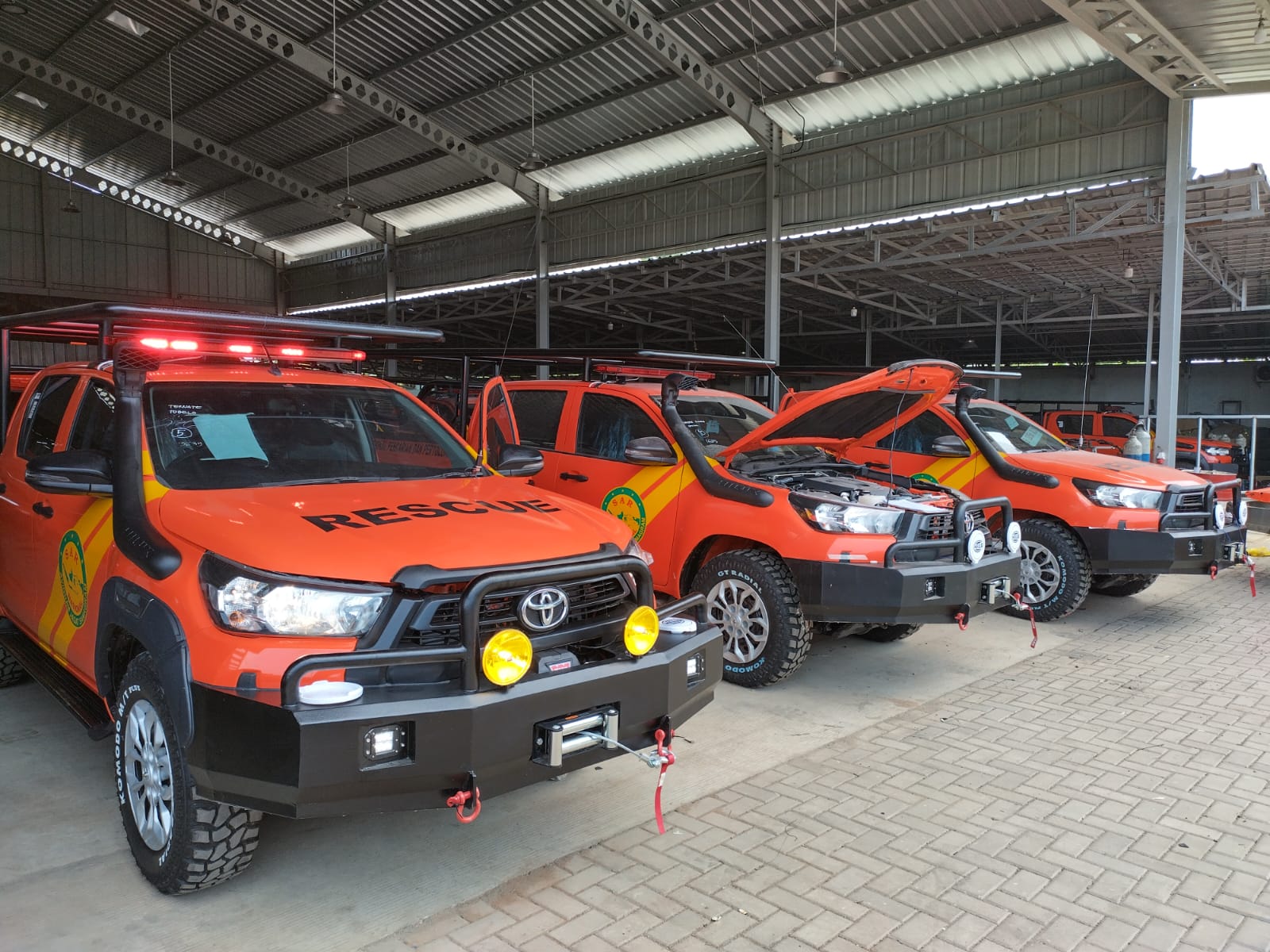 Mobil tangguh boat carrier basarnas
